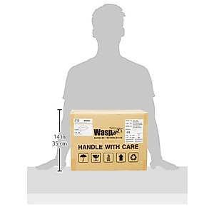 Wasp WPL305 Monochrome Direct Thermal Label Printer with Reflective Media Sensor, 5 in/s Print Speed, 203 dpi Print Resolution, 4.25" Print Width, 110/220V AC