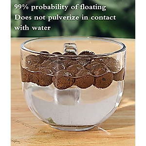 Voulosimi Clay Pebbles Hydroponic Rocks Organic Ceramsite Grow Media for Horticultural,Orchids,Drainage (6.5 LB)