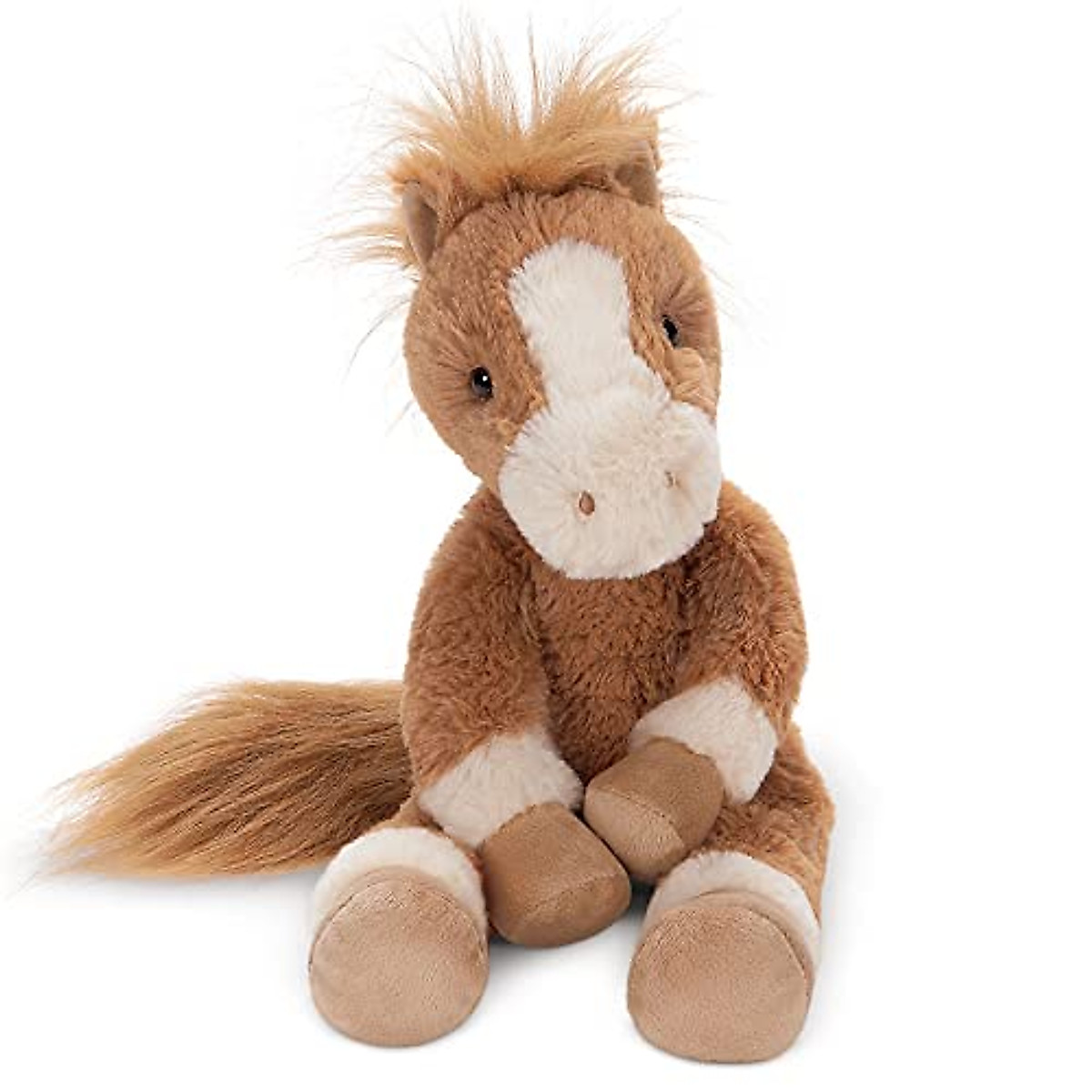Vermont Teddy Bear Buddy Stuffed Horse - Horse Stuffed Animals, Brown, Pony, 15 Inch