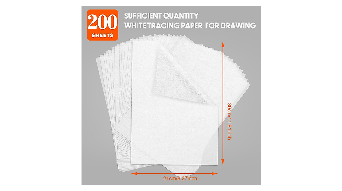 Transfer & Tracing Paper for Artists | PSLER Translucent Drawing Paper