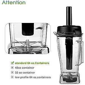 Blender Replacement Part Tamper Tool Compatible with Vitamix Classic Standard 64oz Containers