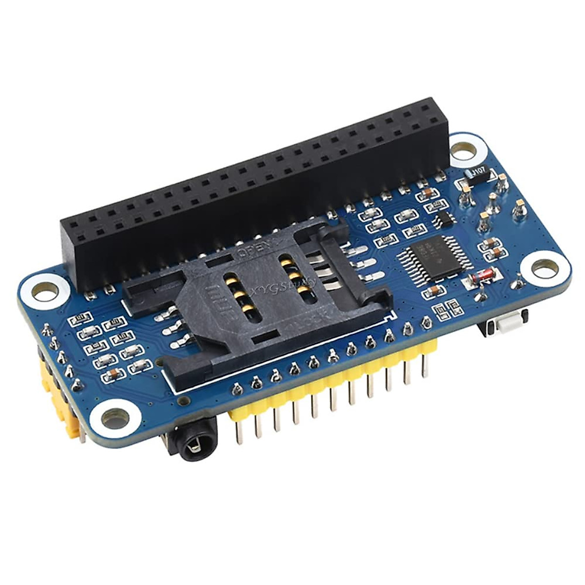 R800C GSM/GPRS HAT for Raspberry Pi and Jetson Nano Supports 2G Communication Phone Call and SMS GPRS with UART Interface @XYGStudy