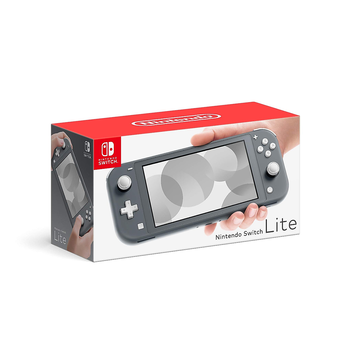 Nintendo Newest Switch Lite - 5.5" Touchscreen Display, Built-in Plus Control Pad, Built-in Speakers, 802.11ac WiFi, Bluetooth 4.1 - Gray