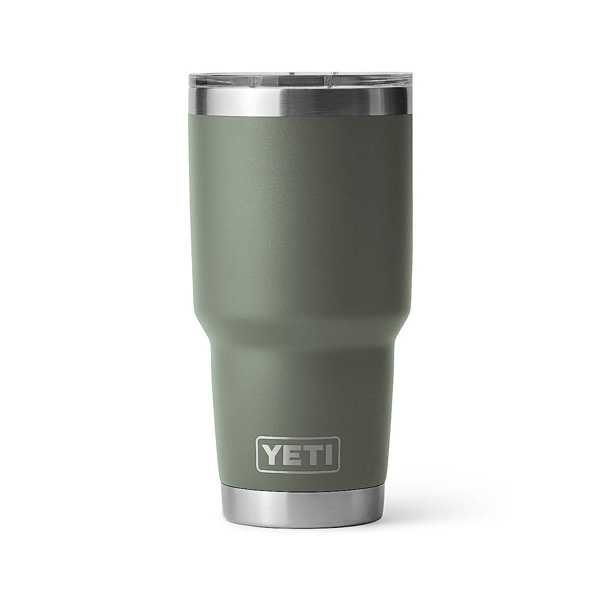 YETI Rambler 30 oz Tumbler, Stainless Steel, Vacuum Insulated with MagSlider Lid, Camp Green