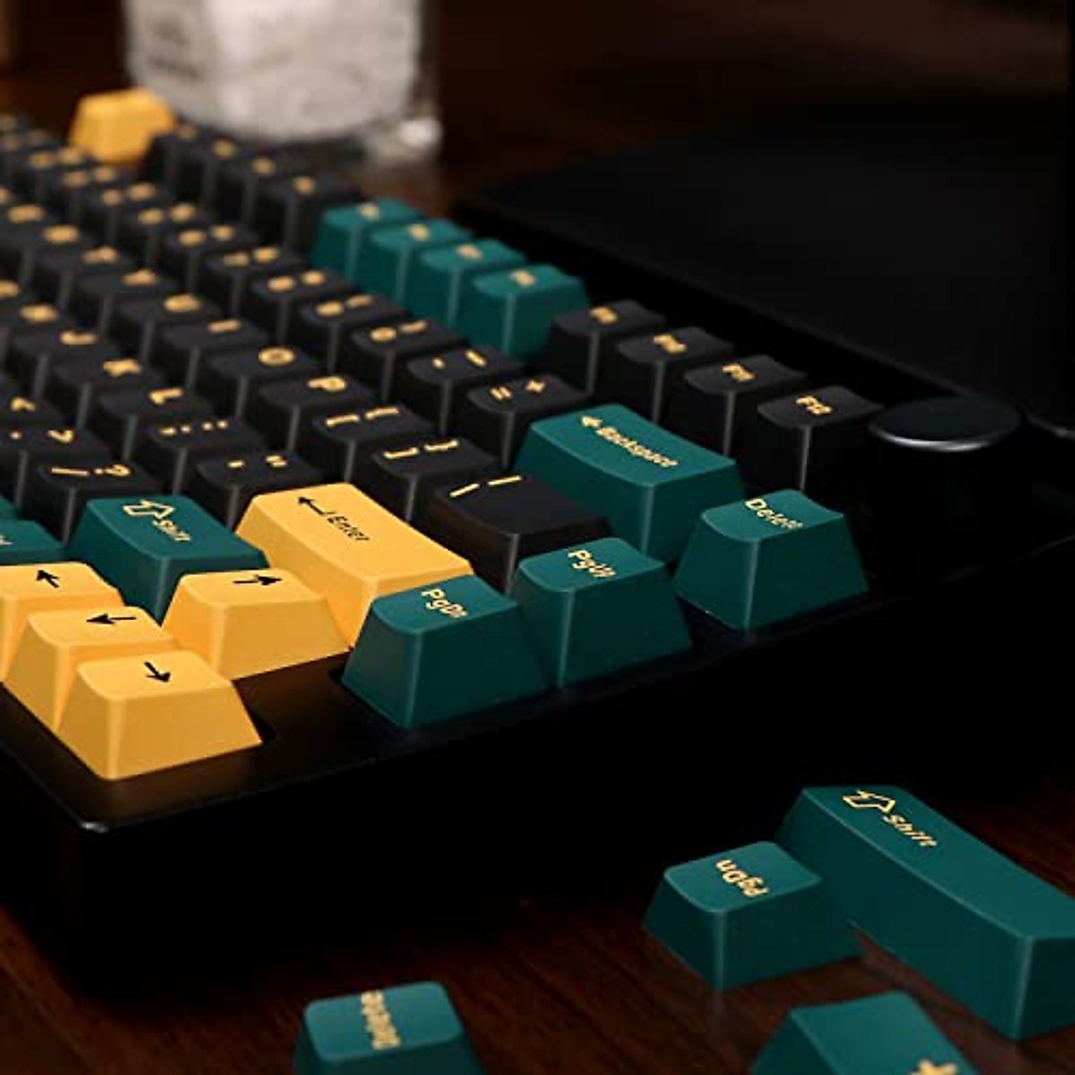 EPOMAKER MARRS 172 Keys Cherry Profile ANSI/ISO PBT Double Shot Keycaps Set for Mechanical Keyboard, Compatible with MX-Clone Switches