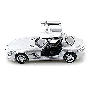 Mercedes-Benz SLS AMG 1/36 Silver