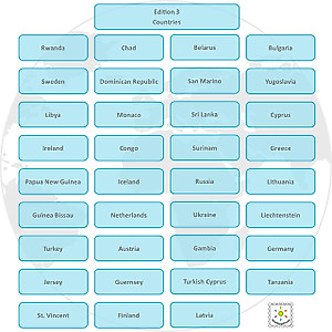 Sondeli Worldwide Stamp Collection Mint (MNH) (Edition 3)