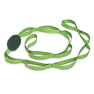 Gaiam Restore Multi-Grip Stretch Strap, Green