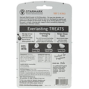 Bundle of Pet Training Stainless Steel clicker WHI, and (4 Pack) Everlasting Treat, Chicken Flavor, Small, Pack of 1