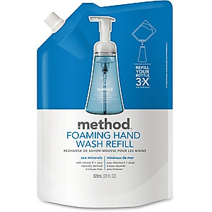 Method Foaming Hand Soap Refill, Sea Minerals, Biodegradable Formula, 28 Fl Oz (Pack of 1)