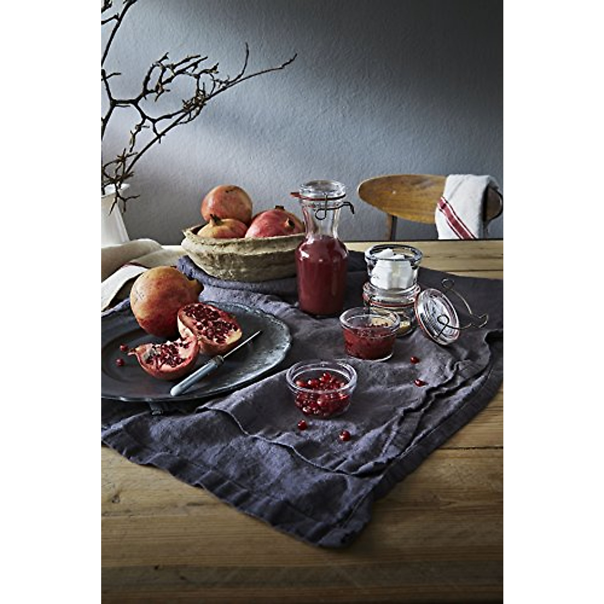 Luigi Bormioli Lock-Eat 17 oz Juice Jar (Set Of 6) : Innovative Glass Lid, Easy to Close, Easy to Open, Dishwasher Safe, Microwave Safe, Canning Safe, Freezer Safe, Stackable Jars