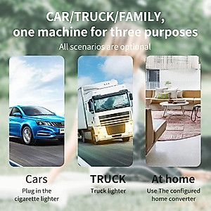 Car Refrigerator 12V 29 Quart 28Liters Portable Freezer Compact Refrigerators for Cars, Saloons Trucks Ships Up To -4 Degrees Fahrenheit Outdoor Travel Household White