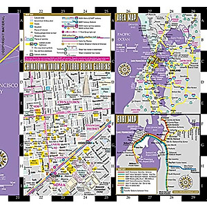 Streetwise San Francisco Map - Laminated City Center Street Map of San Francisco, California (Michelin Streetwise Maps)