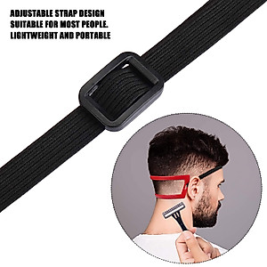 Neckline Shaving Template, Hair Trimming Guide Hairline Shaping Guide Tools Neck Hair Trimming Styling Back Hair Shaver for Men for Straight Lines