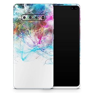DesignSkinz Neon Multi-Colored Paint in Water Protective Vinyl Decal Wrap Skin Cover Compatible with The Samsung Galaxy S20 (Screen Trim & Back Glass Skin)