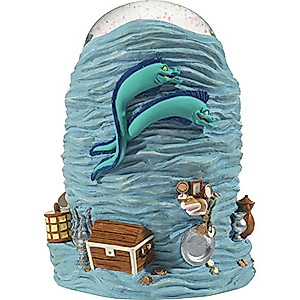 Precious Moments 201114 Disney Showcase The Little Mermaid Sea Treasures Ariel Resin/Glass Musical Snow Globe