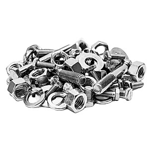 5170 Piece Grade 5 USS Coarse Thread Bin Kit with Two (2) 40 Hole Bins