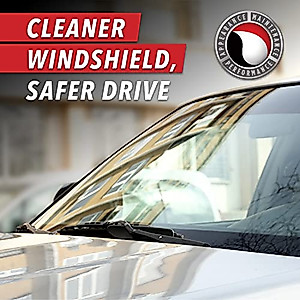 Liquid Performance - Glass Cleaner - Great for Glass, Windows, and Mirror Surfaces - Tint Safe - Ammonia and Anti-Hazing Free (19 Oz)