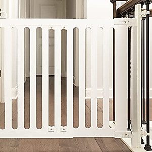 Qdos Safety Universal Stair Mounting Adapter for All Baby Gates | Slate | Universal Solution for Gate Installation on Banisters and Spindles - No Screws in Banister - Easy Installation