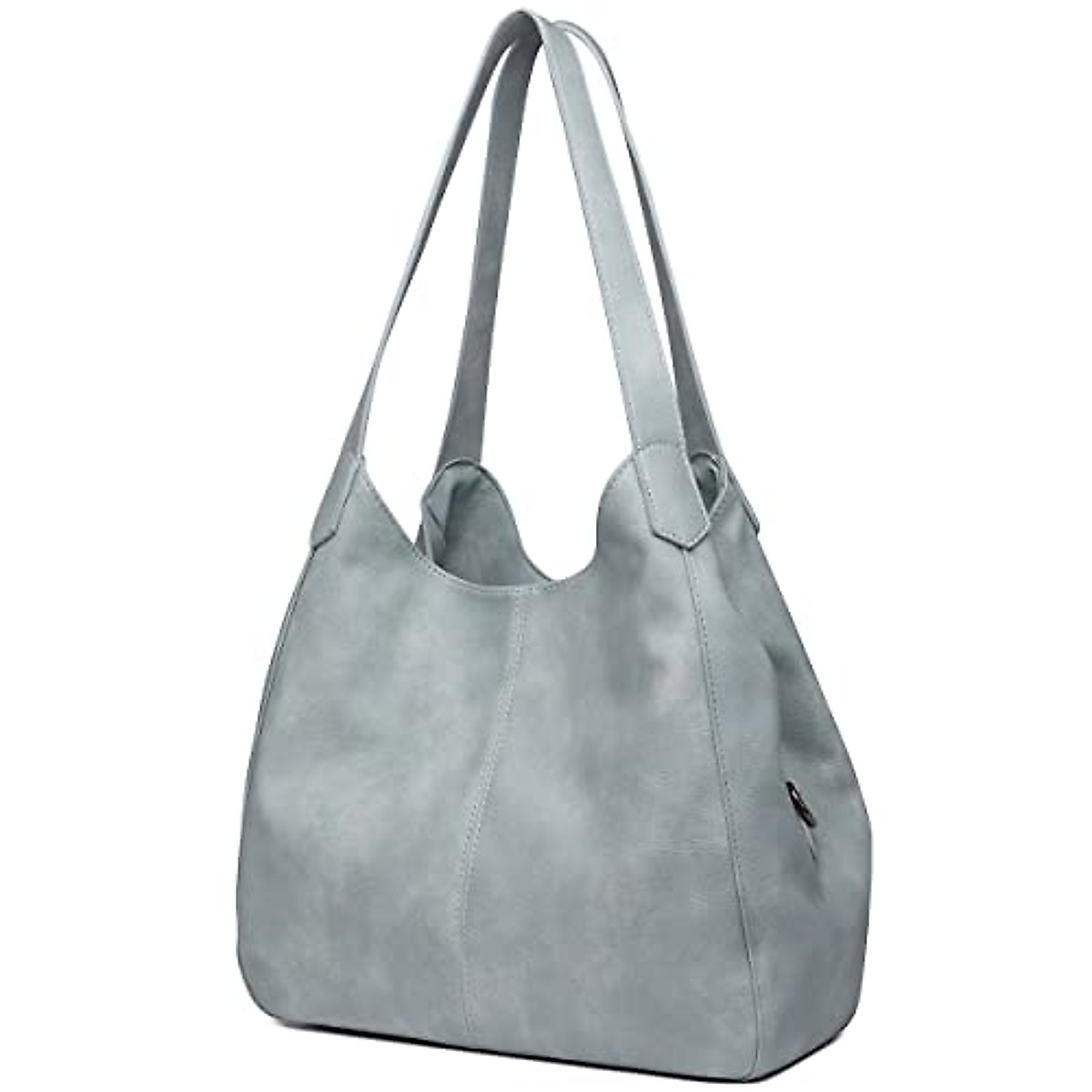 Handbag for Women 3 Compartments Faux Leather Hobo bag Multiple Pockets Shoulder bag Tote Purse