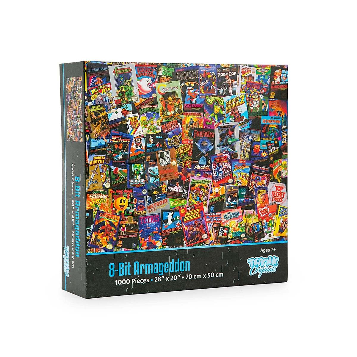 8-Bit Armageddon Retro Video Game Puzzle for Adults and Kids | 1000 Piece Jigsaw Puzzle Toy | Interactive Brain Teaser for Family Game Night | 28 x 20 Inches