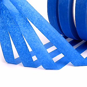 DOAY Blue Painters Tape 1/2 Inches x 30 Yards - Multi Surface Use - 120 Yards Total - 4 Rolls