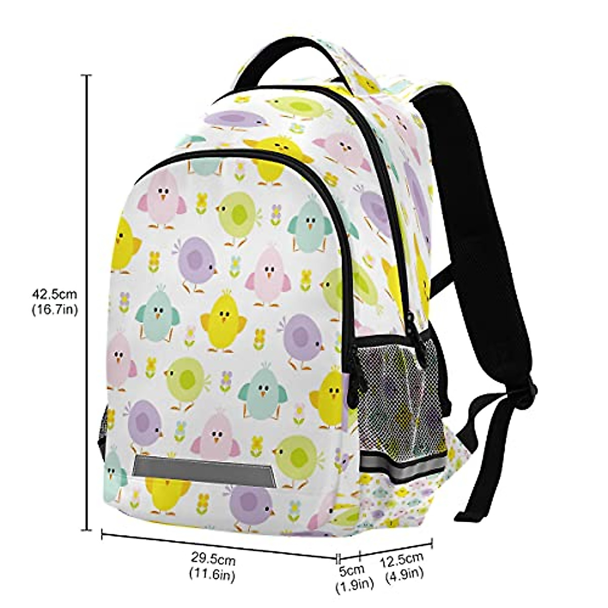 YoCosy Cute Animal Chicken Rooster Backpack School Bookbag Laptop Purse Casual Daypack for Teen Girls Women Boys Men College Travel