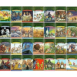 A Library of The Original Collection of Magic Tree House 1-28 Complete Books Set