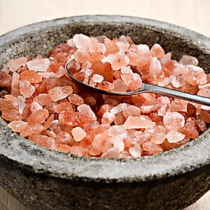 The Spice Lab Himalayan Salt - Coarse XL Grinder With Refill (30 oz) - Pink Himalayan Salt is Nutrient and Mineral Dense for Health - Gourmet Pure Crystal Kosher & Natural Certified