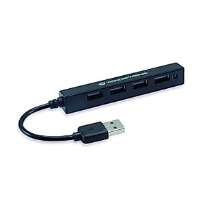 Conceptronic HUBBIES05B USB Hub 4-Port USB 2.0 Black