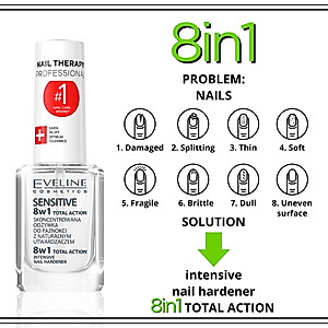Total Action 8 in 1 Intensive Nail Treatment and Conditioner Sensitive