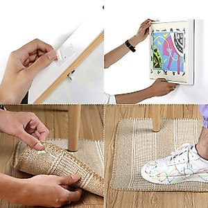 Mr. Pen- Double Sided Tape, 0.7 Inch, Transparent, Double Sided Tape for Walls, Double Sided Adhesive Tape, Mounting Tape, Adhesive Tape, Two Sided Tape, Double Stick Tape, Double Face Tape