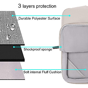 MOSISO Compatible with MacBook Air 13 inch Case 2022 2021 2020 2019 2018 Release A2337 M1 A2179 A1932 Retina Display, Plastic Hard Shell&Bag&Keyboard Skin&Webcam Cover&Screen Protector, Rock Gray