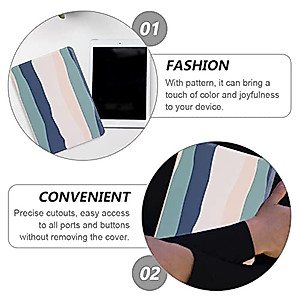 SOLUSTRE Ereader 2pcs Ebook Green Resistant Pattern Paperwhite Shell Cover Reader Feature Case E- Book E- Reader Rainbow Compatible Dirty- Auto Case- for E- Wake Light E Reader E Reader
