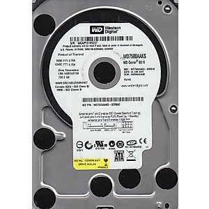 WD7500AAKS-00RBA0, DCM HARNNA2AAB, Western Digital 750GB SATA 3.5 Hard Drive