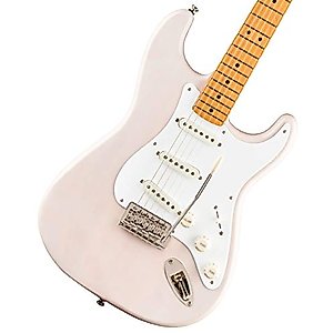 Squier Classic Vibe 50s Stratocaster Electric Guitar, with 2-Year Warranty, White Blonde, Maple Fingerboard