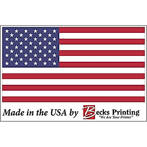 Becks Printing Clean Cans, Glass and Plastic Only Recycling Stickers for Trash Cans, Garbage Bins - Pack of 3