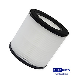 PUREBURG Replacement True HEPA Filters Compatible with TRUSTECH & Air Choice AP-1210 AP1210 Air Purifiers,H13 Air Clean Dust VOCs Odor PM2.5 Smoke,2-Pack