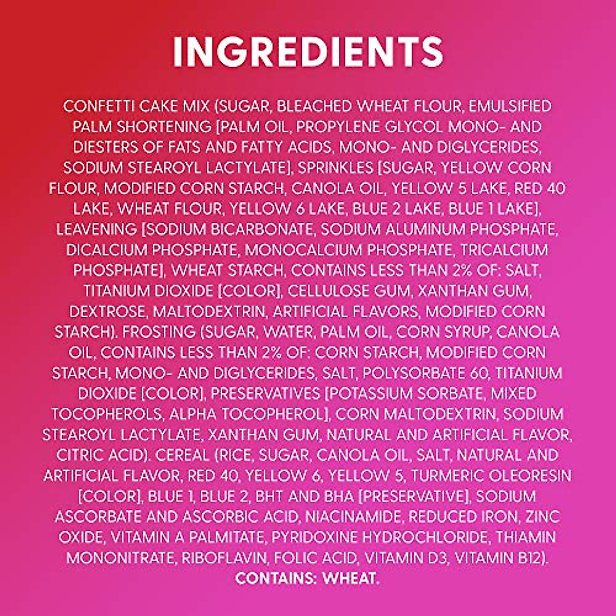 Duncan Hines Epic Fruity Pebbles Cake Mix Kit, 28.5 oz, 1 Count