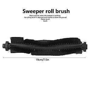 Sweeper Replacement Parts, Side Brush Filter Net Cleaning Cloth Rolling Brush Tool Brush Whole Kit for 360 S7 S5 Sweeper