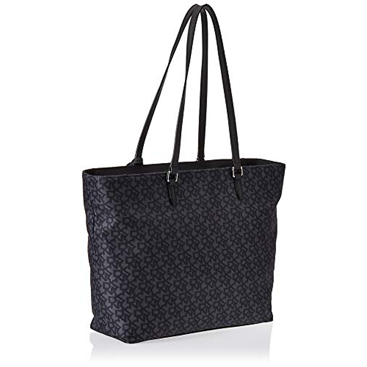 DKNY Casey Large Logo Tote Black Logo One Size