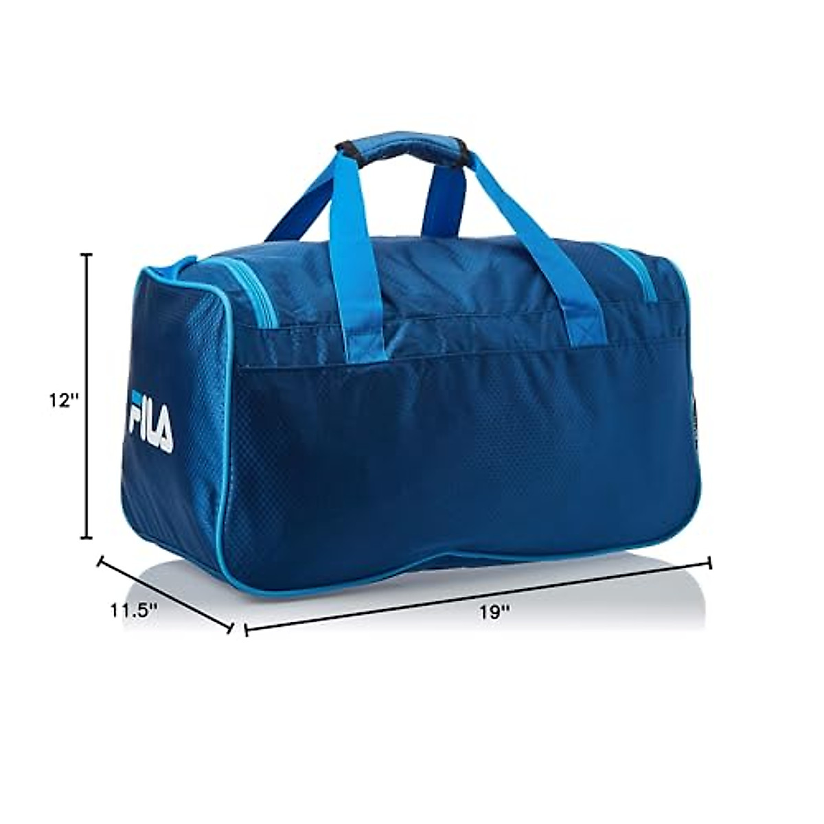 Fila Drone Sm Travel Gym Sport Duffel Bag, Navy/Blue, One Size