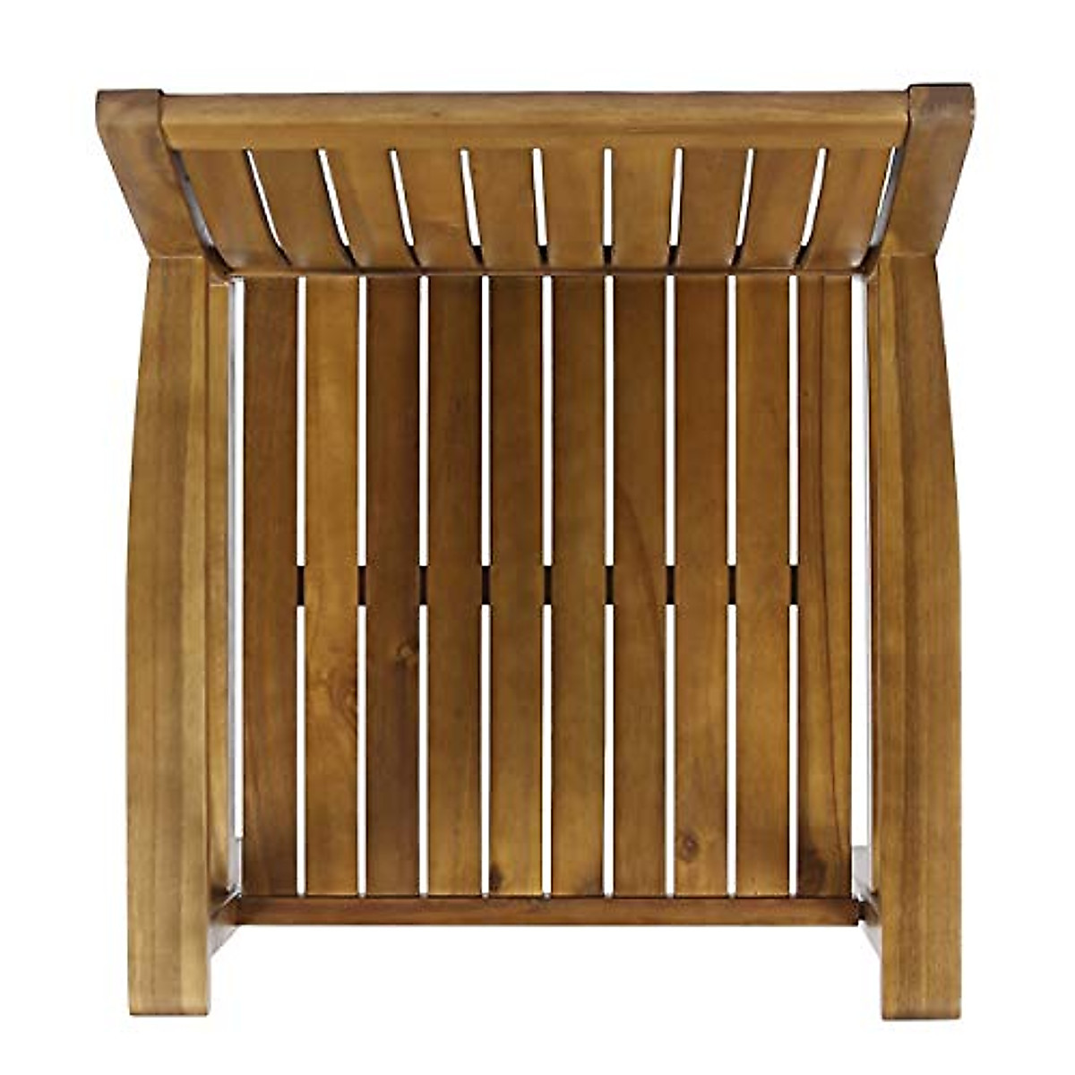 Christopher Knight Home Teague Outdoor Acacia Wood Dining Chairs (Set of 2), Teak Finish