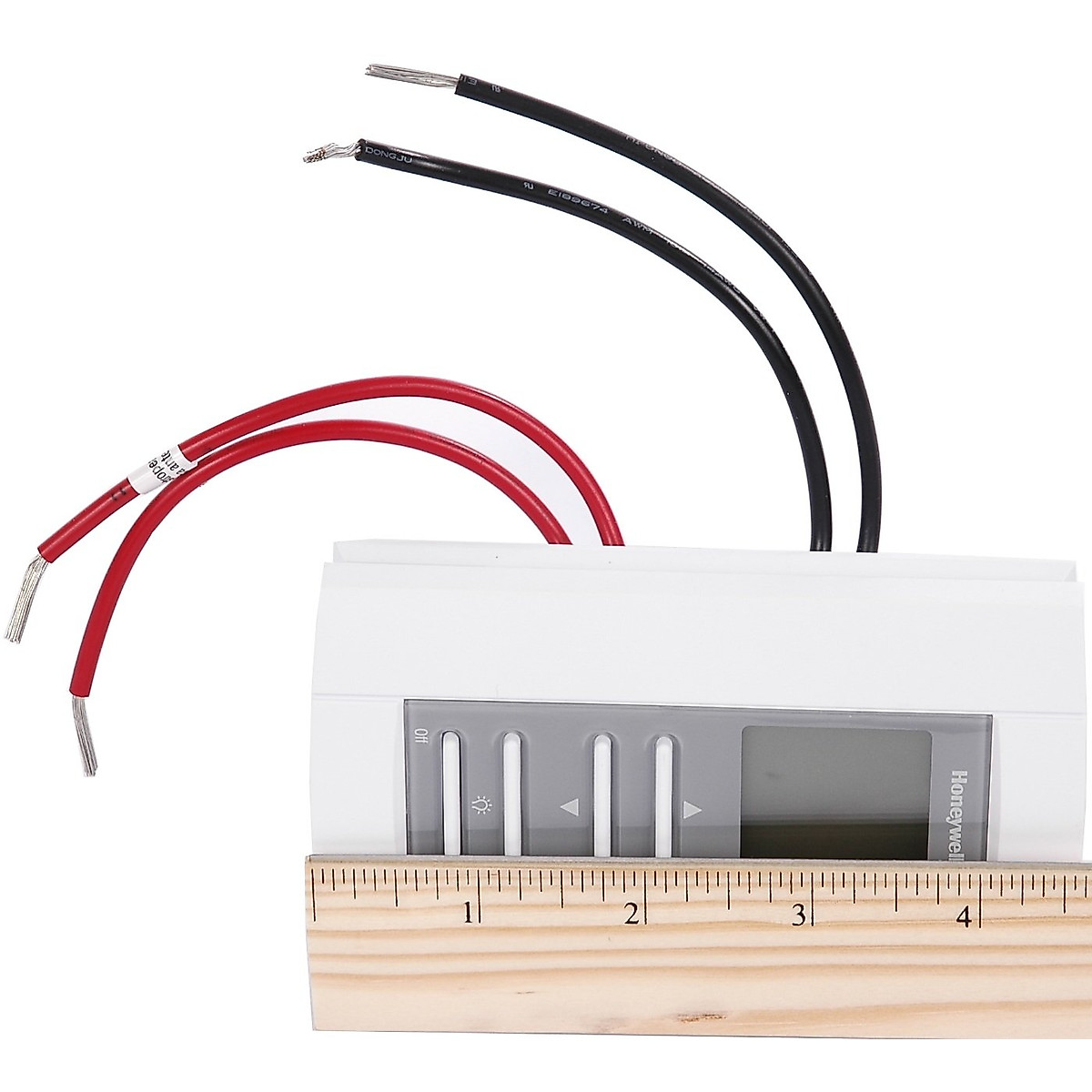 Honeywell TL7235A1003 Line Volt Pro Non-Programmable Digital Thermostat with Electronic Temperature Control, 240-Volt