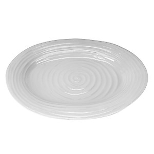 Portmeirion Sophie Conran Grey Medium Oval Platter