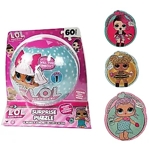 LOL - SURPRISE PUZZLE (15 In x 13 In) 60 Pieces - Based on the Hottest New Craze - The L.O.L. Surprise! Doll