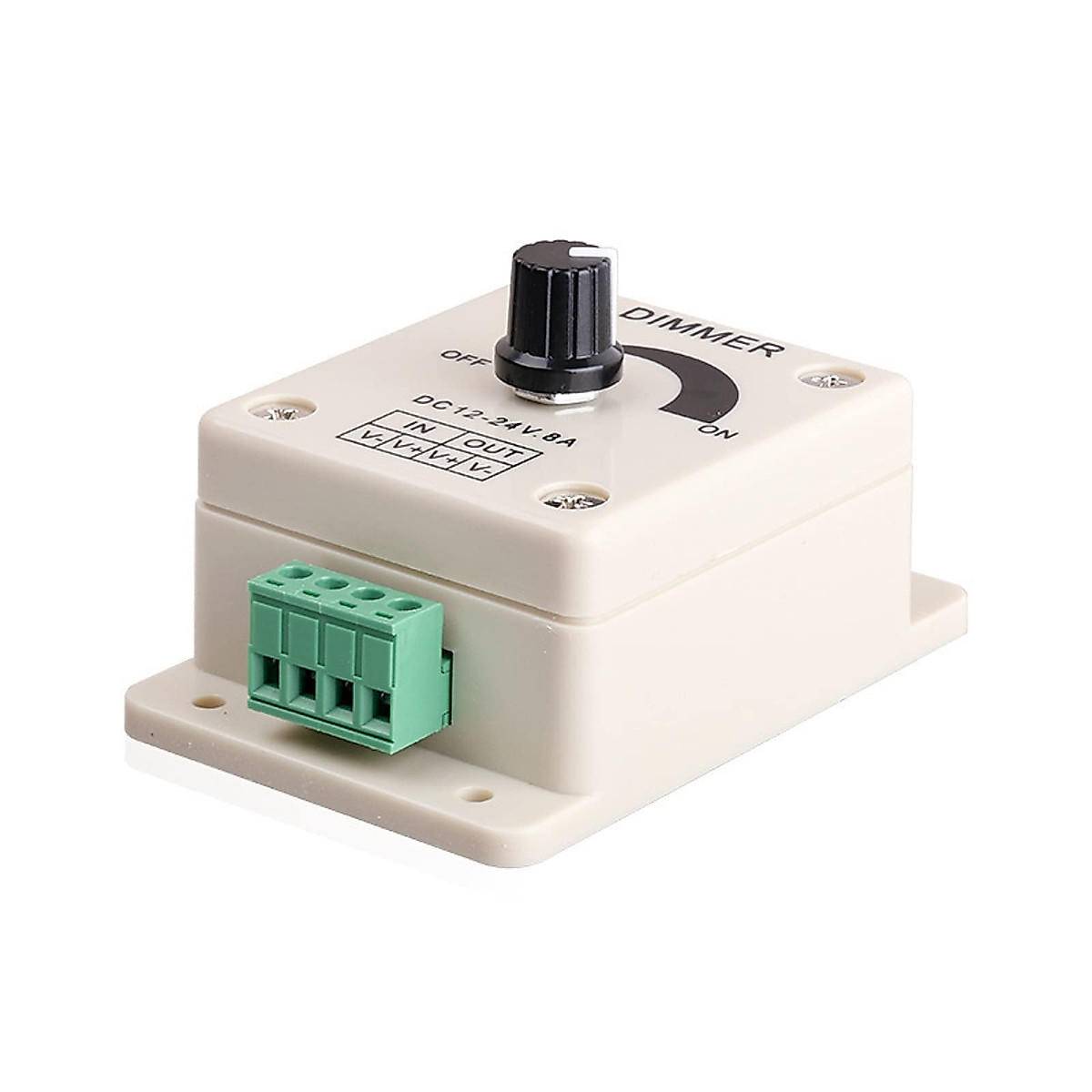 89 * 59 * 35mm DC 12V 24V LED Dimmer Switch LED Light Strip Dimmer Knob Adjust Brightness ON/Off Switch