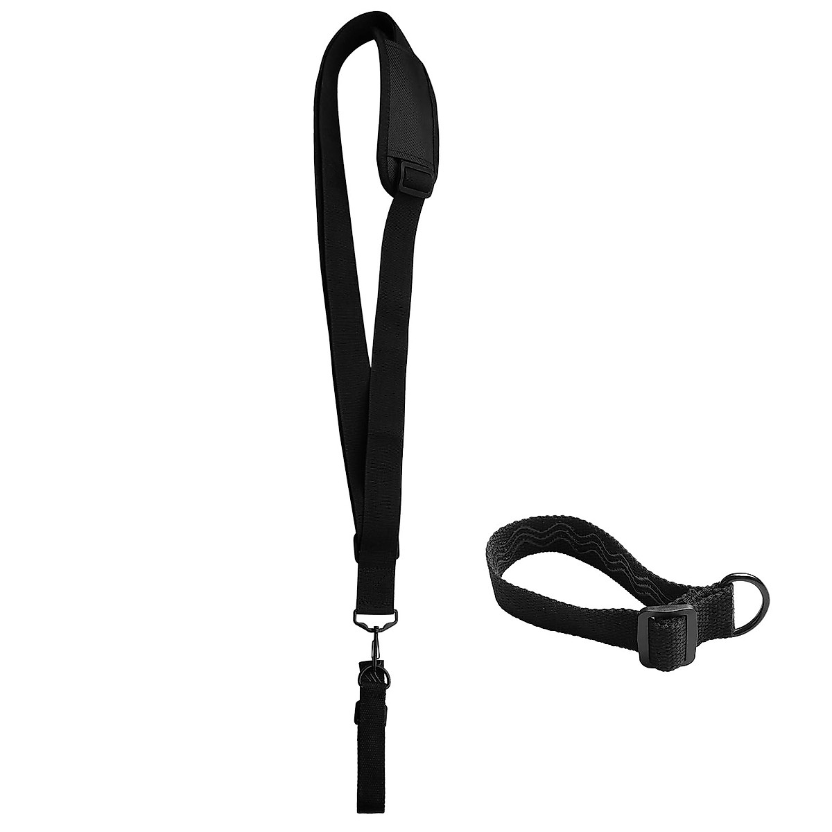 Iswawo Trimmer Strap for Weed Eater, Adjustable Shoulder Strap Easy Release Brush Cutter Harness, Compatible with Greenworks/DEWALT/EGO String Trimmer, Leaf Blower, Shrub Trimmers & Snow Blower