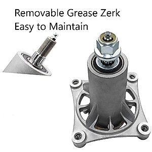 ZSKL - Husqvarna OEM Replacement Spindle Assembly Ariens21546238, 21546299, 587819701 FITS Models AYP 42", 46", 48" and 54" Decks Improve Cutting Capability & Consistency Easy Installation Convenient