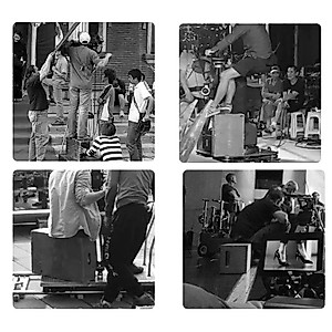 lesolar Photography Apple Box, Set of 5 Standard Wooden Apple Boxes with Magnetic Lid Design Multifunctional Wooden Boxes for Supporting Height-Adjusting Photo Studio Film Set and Photography